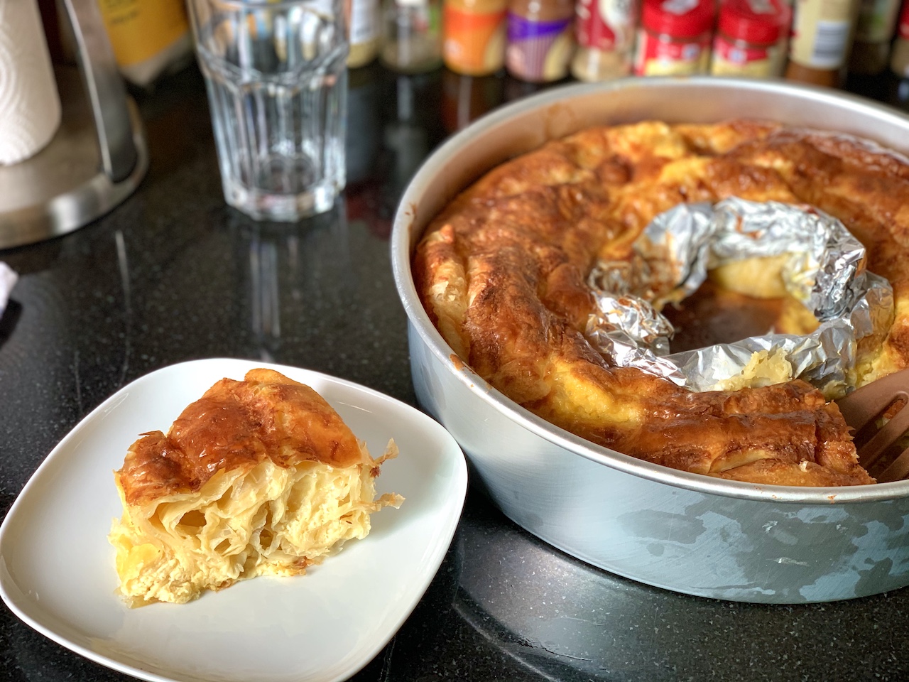 Dada's Banitsa Recipe (Bulgarian Cheese Pie) - CINDY MARIE